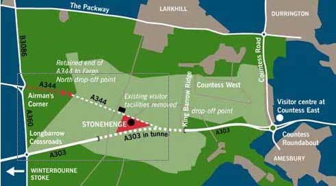 stonehenge map | Stonehenge Stone Circle News and Information